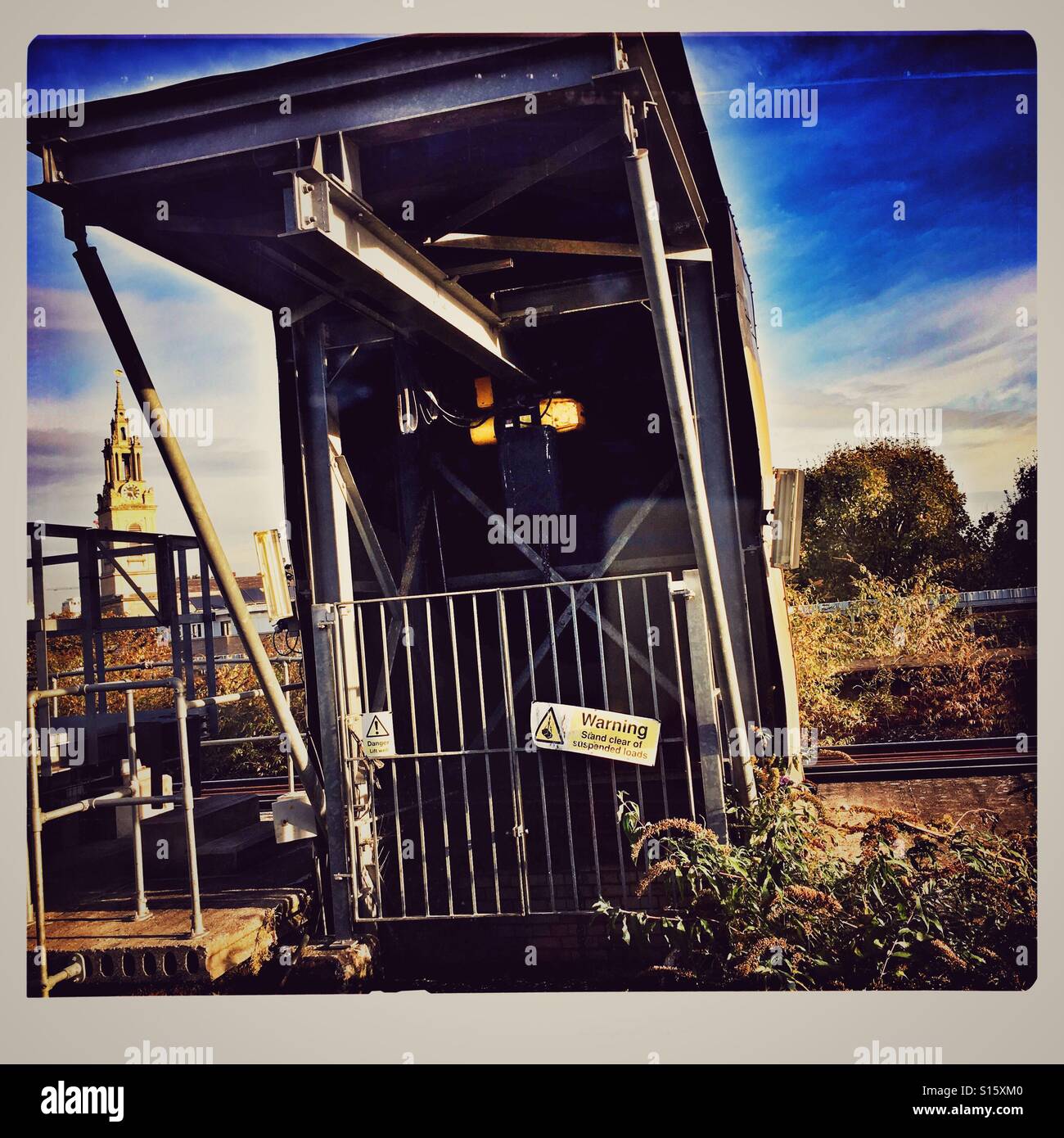 Train signal box hi-res stock photography and images - Alamy