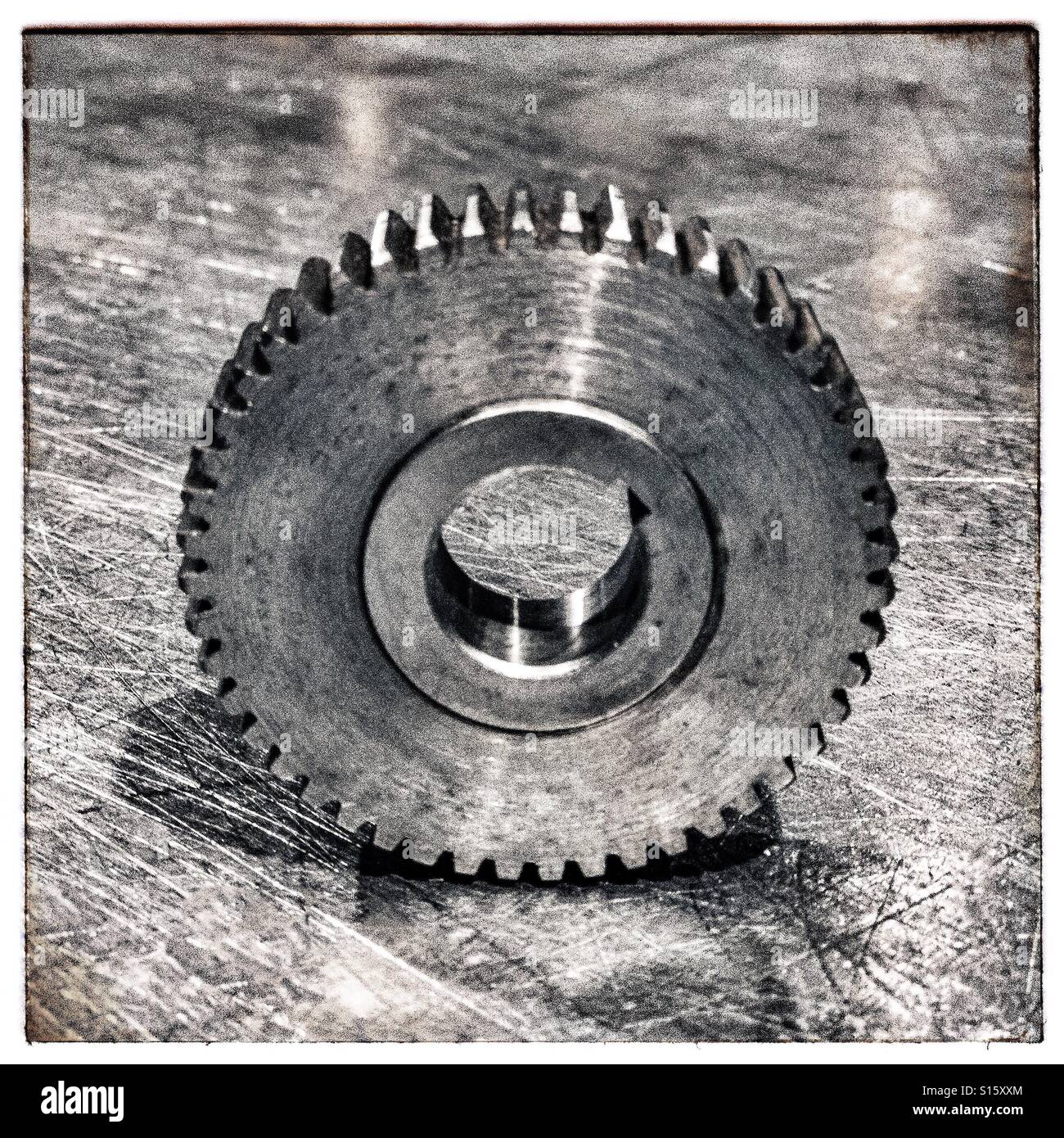 Detail Photo of a Gear Stock Photo - Alamy