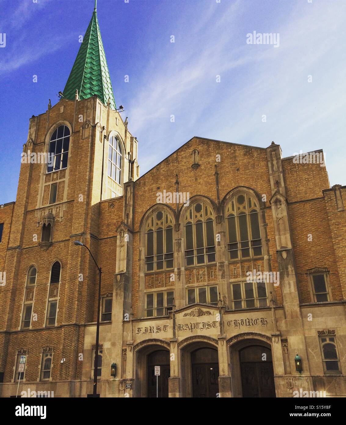 First Baptist Church, Tulsa, Oklahoma Stock Photo - Alamy