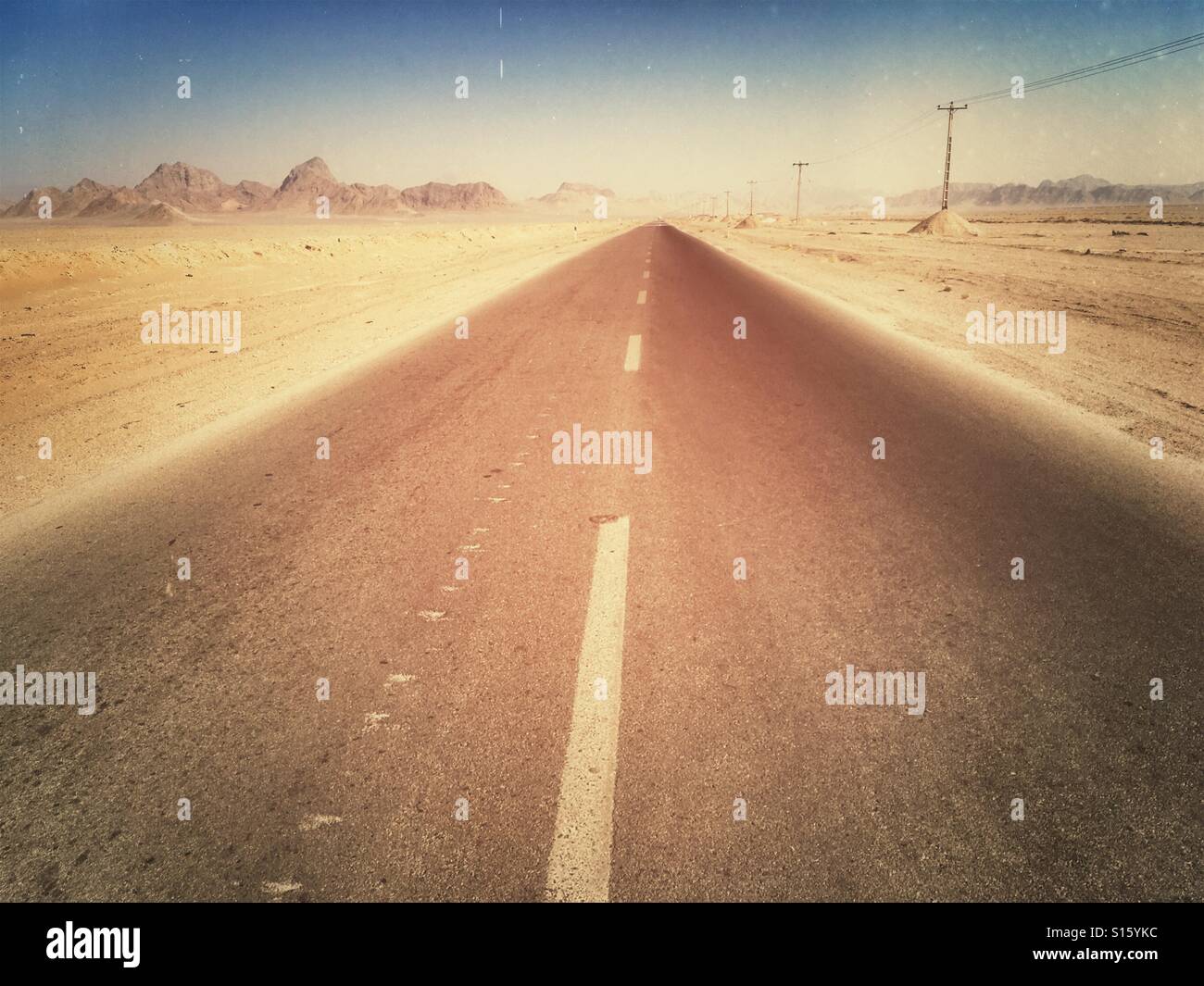 Road in Iran Stock Photo - Alamy