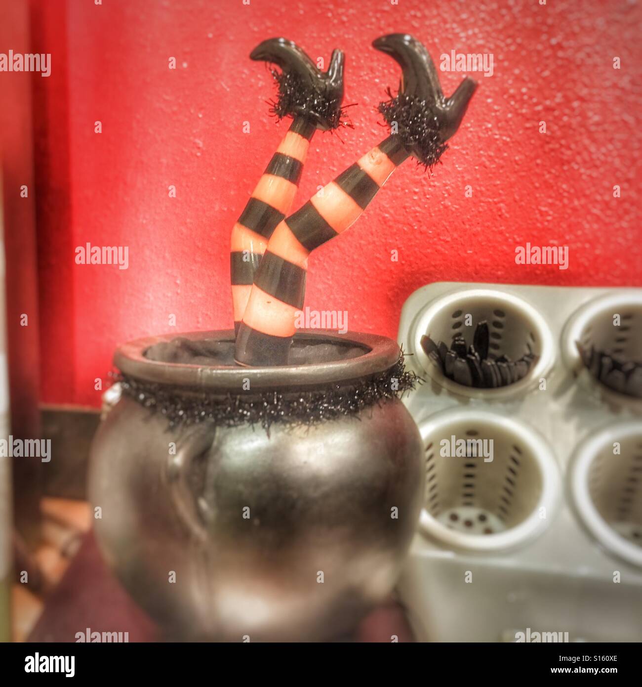 Witch pot hi-res stock photography and images - Alamy