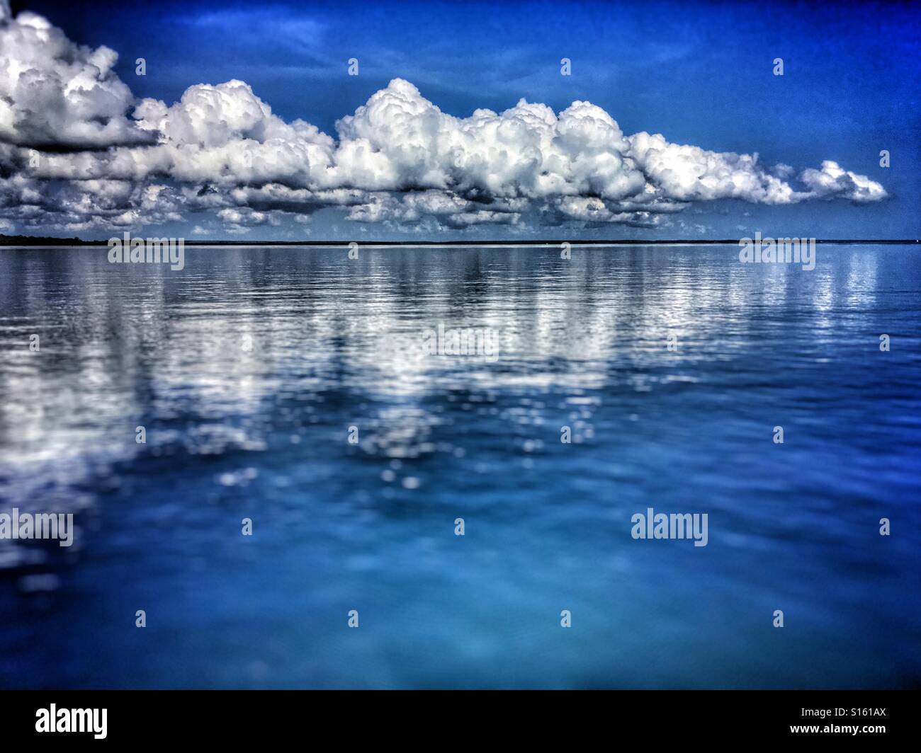 Tropical storm rolling over Darwin harbour. Northern Territory ...