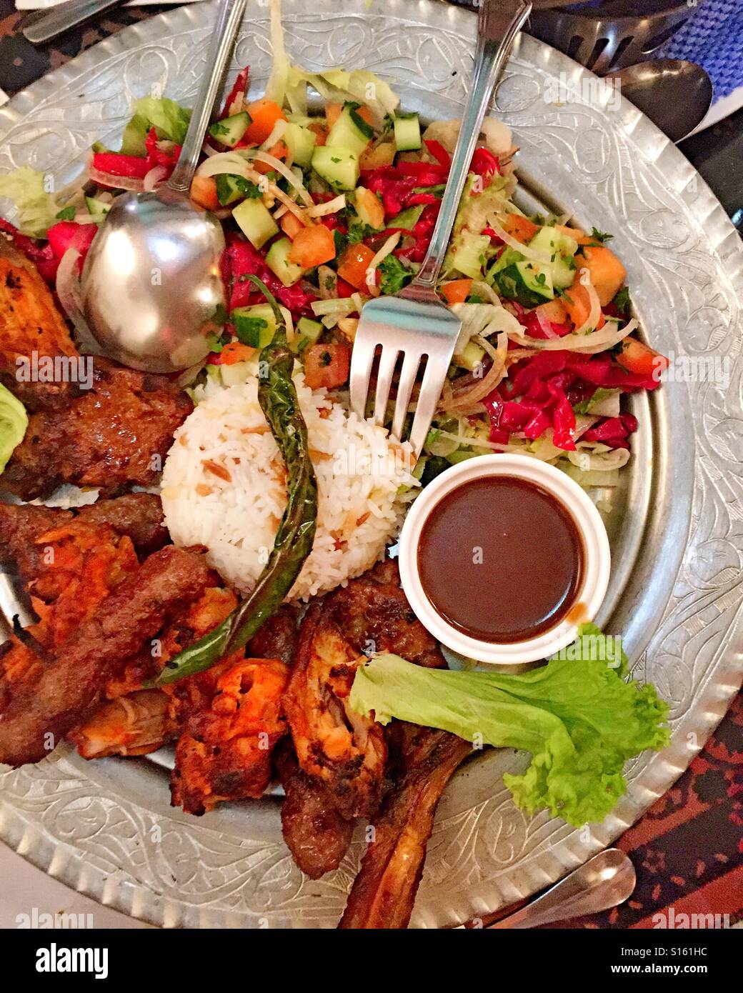 Turkish rice and chicken hi-res stock photography and images - Alamy