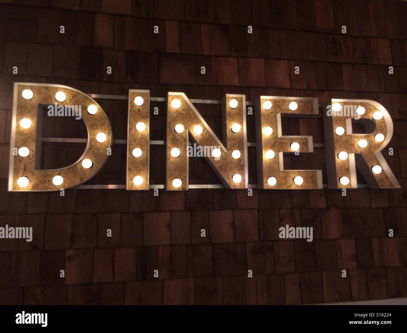 American Diner Sign High Resolution Stock Photography and Images - Alamy