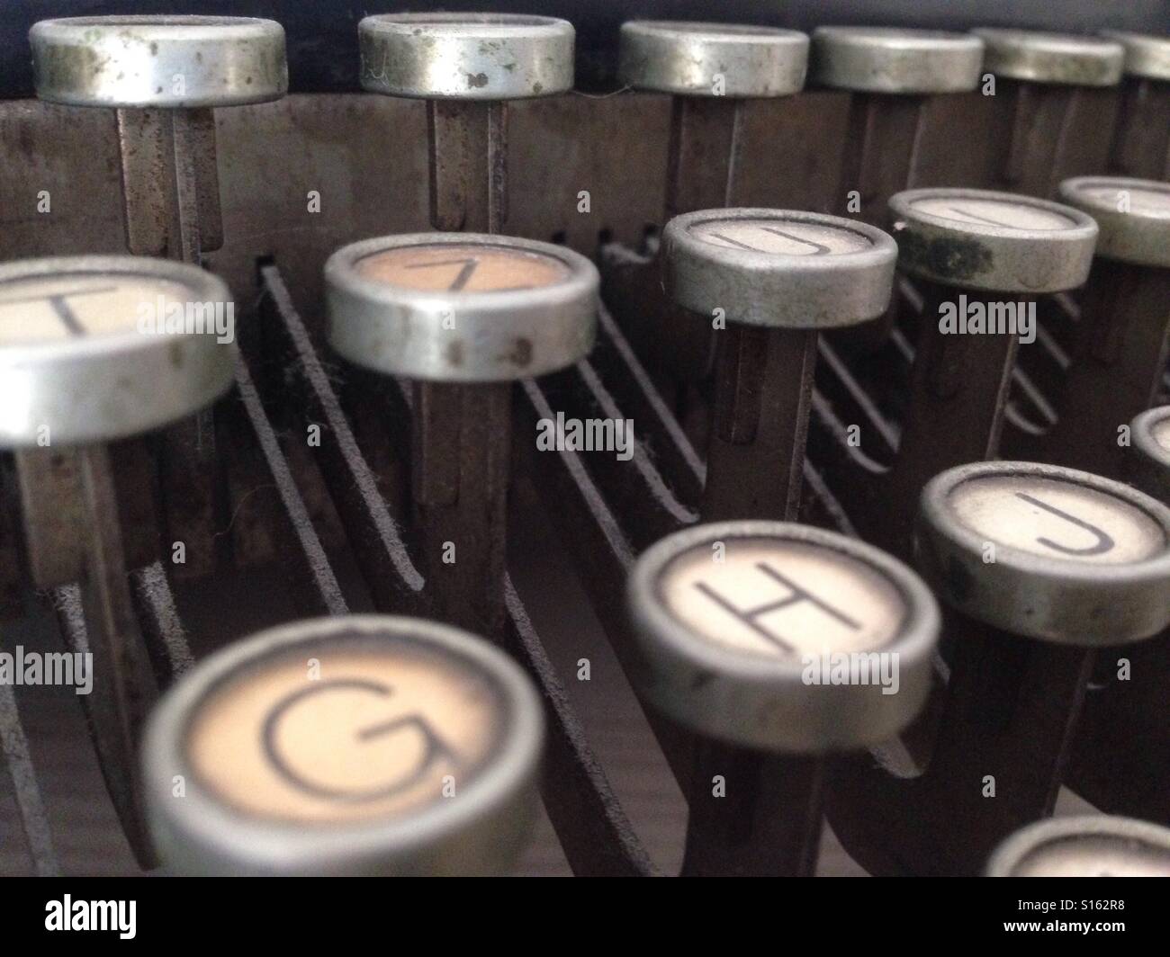 Vintage machine buttons hi-res stock photography and images - Alamy