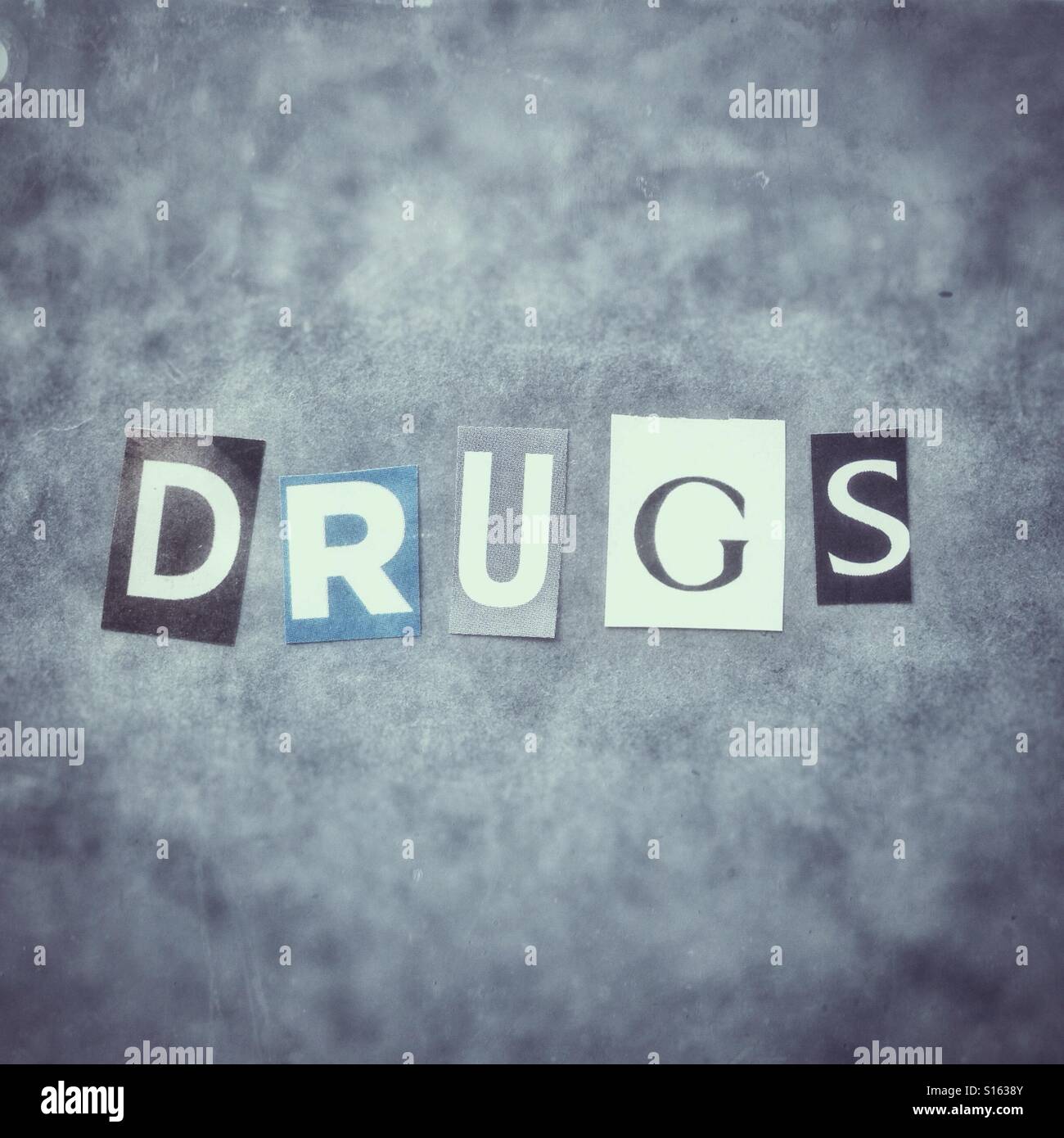 Drugs word hi-res stock photography and images - Alamy