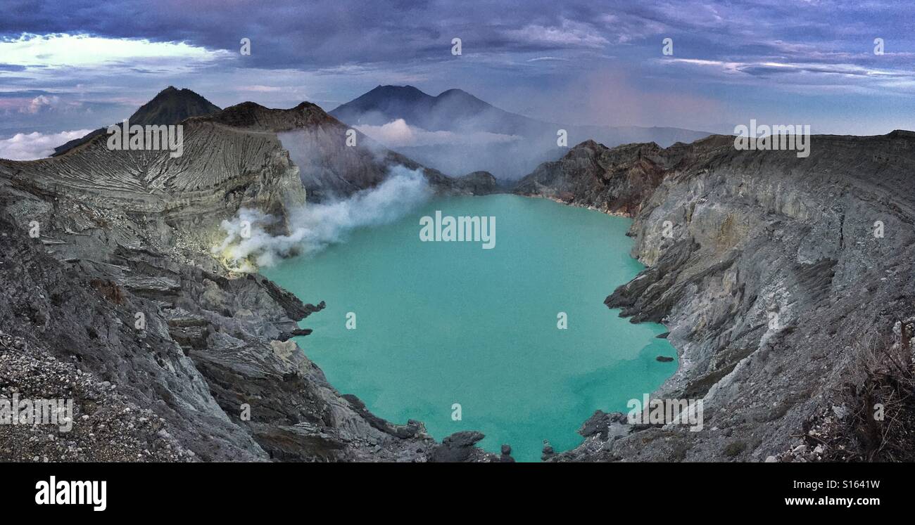 Mount Ijen, Java, Indonesia Stock Photo - Alamy