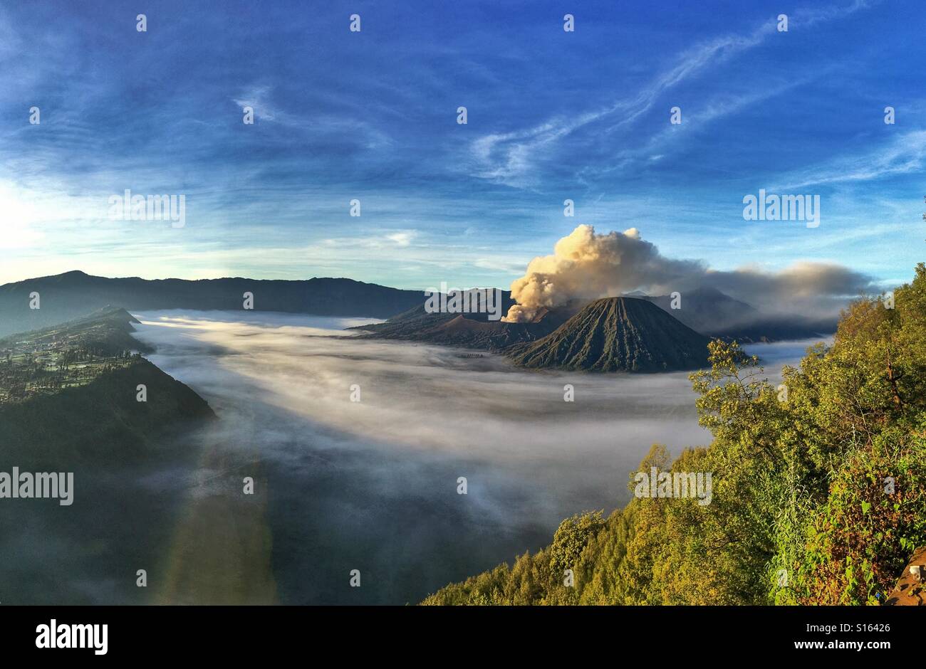 Mount bromo erupting hi-res stock photography and images - Alamy