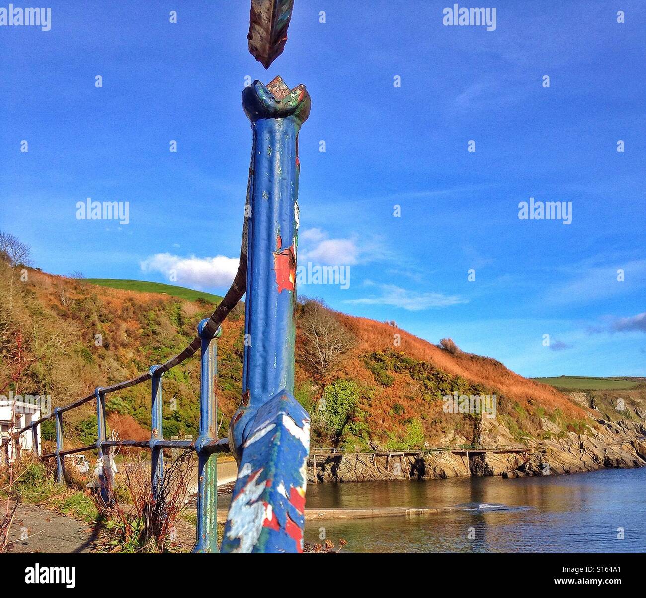 Broken rail hi-res stock photography and images - Alamy