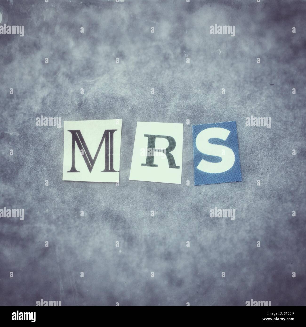 Mrs alphabet hi-res stock photography and images - Alamy