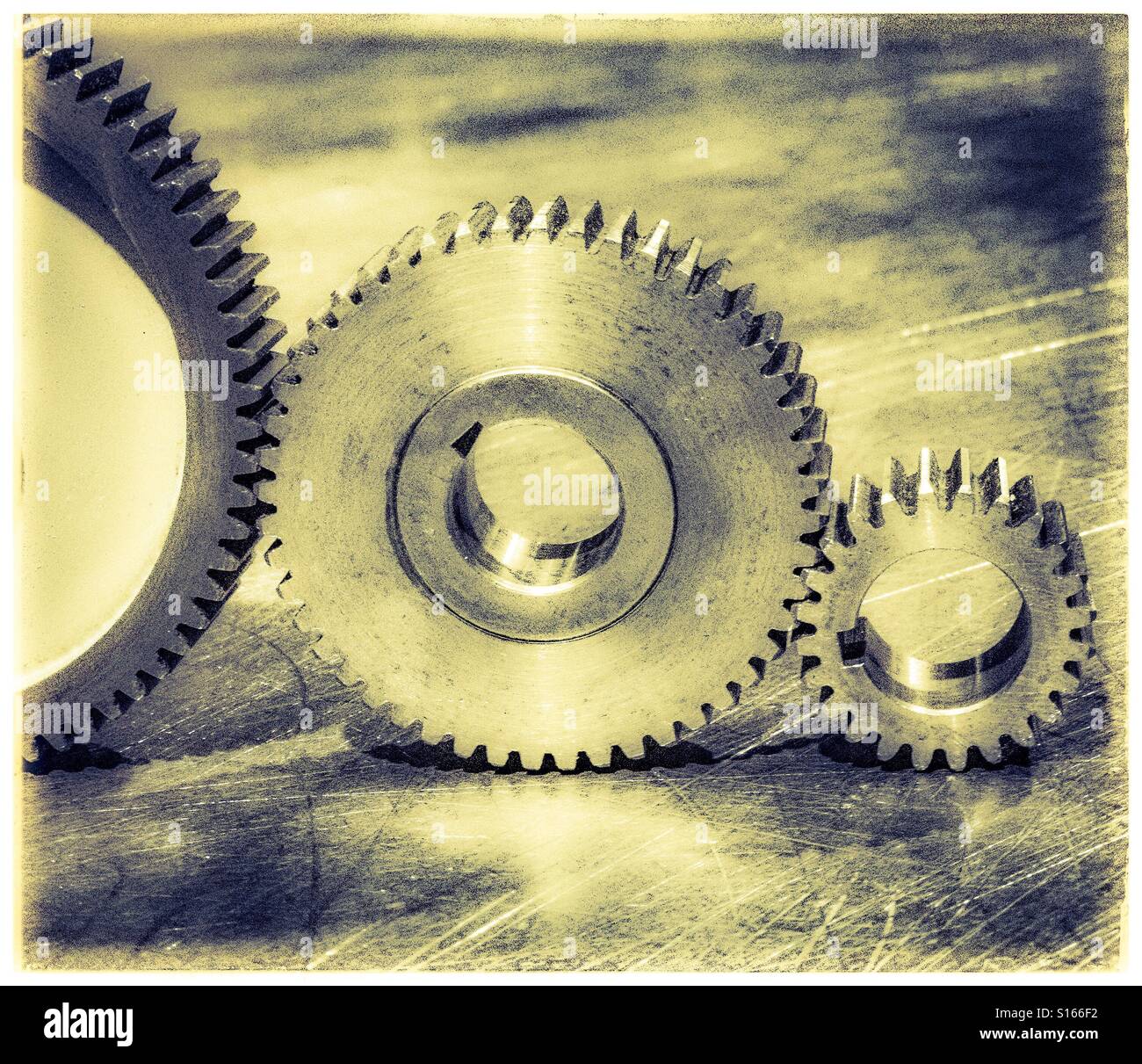 Three cogs hi-res stock photography and images - Alamy