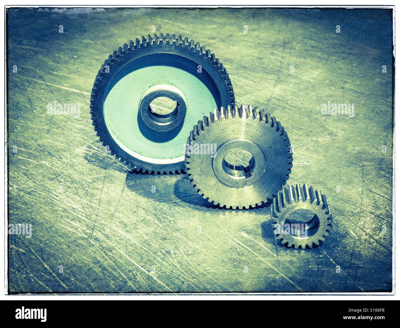 Three cogs hi-res stock photography and images - Alamy