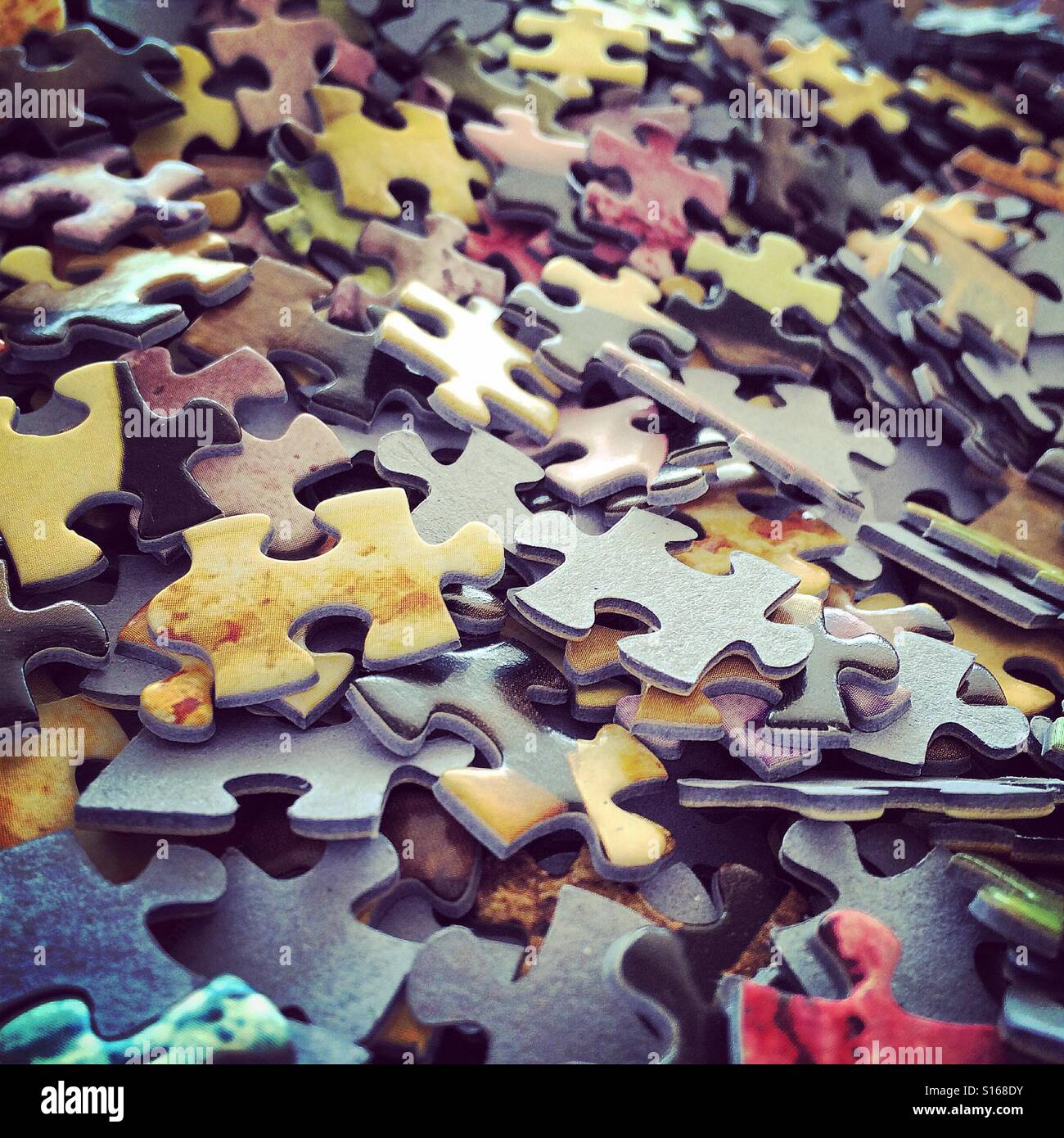 Kids puzzle hi-res stock photography and images - Alamy