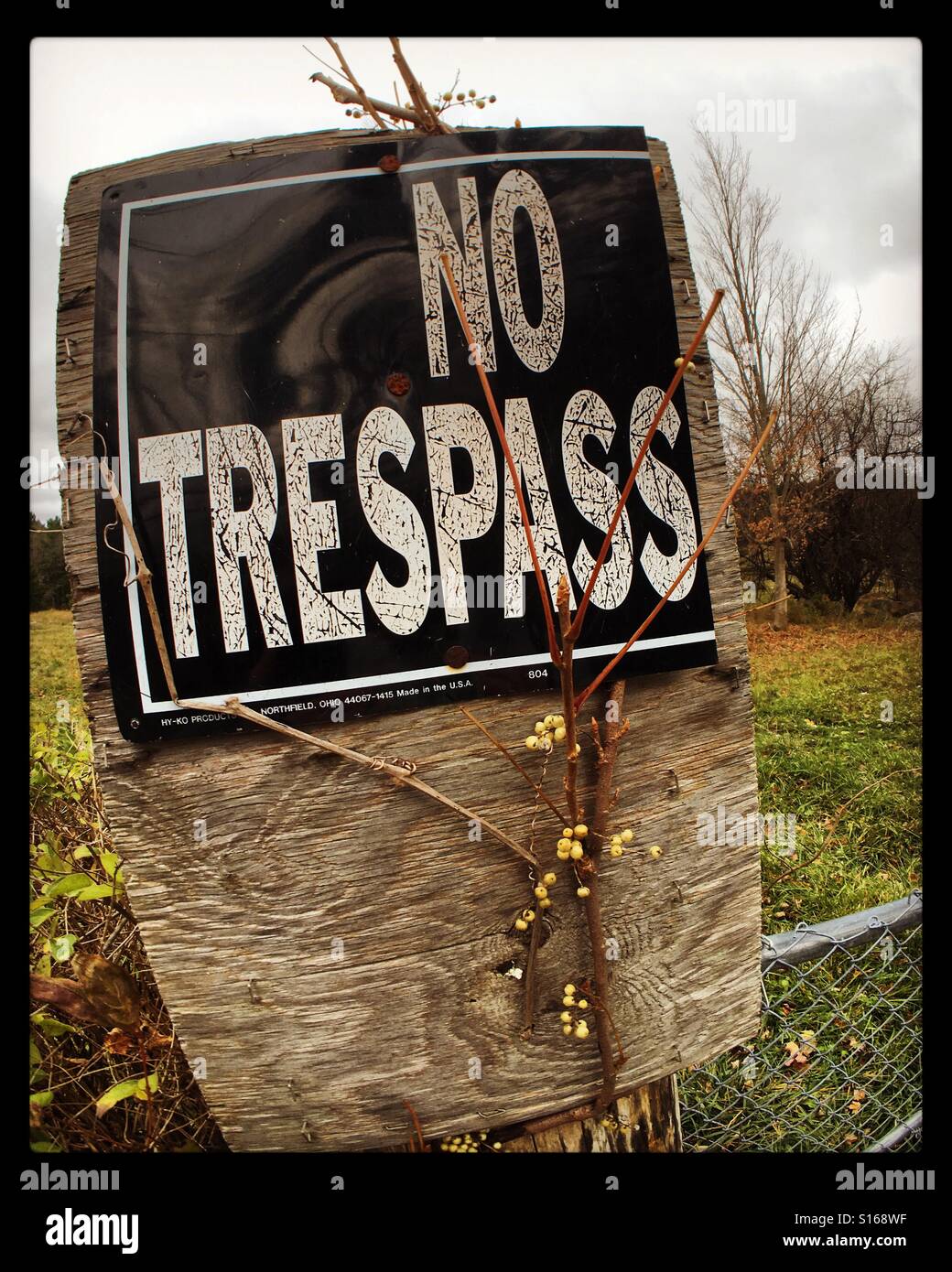 No Trespass High Resolution Stock Photography and Images - Alamy