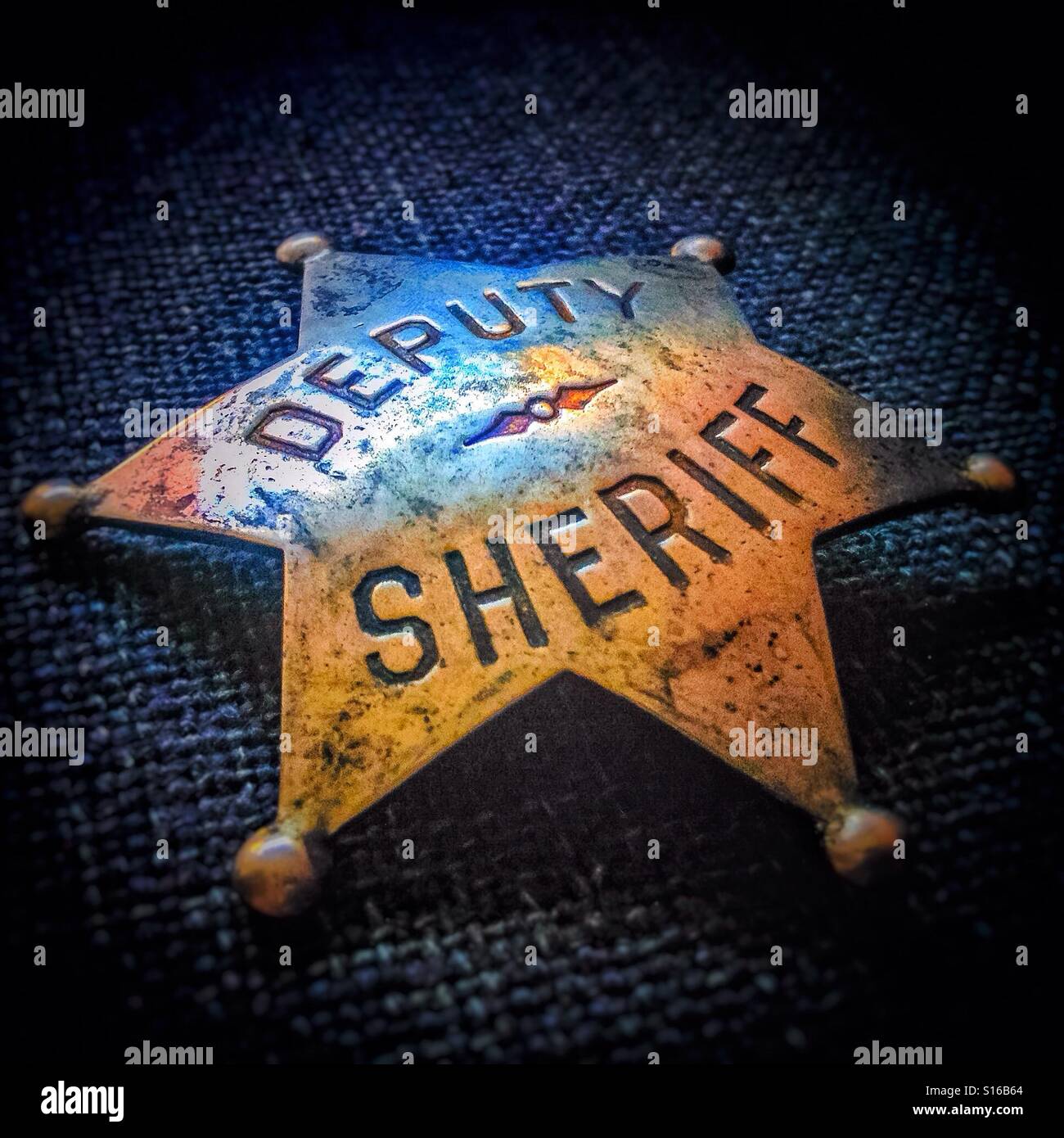 Sheriff stars hi-res stock photography and images - Alamy