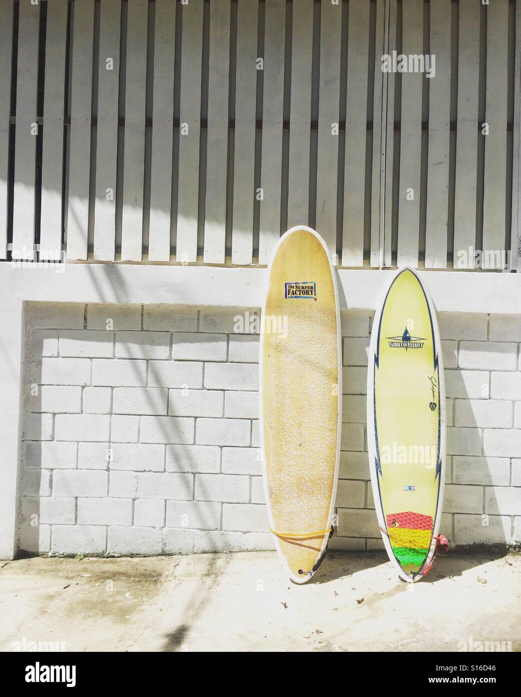 Two surf boards hi-res stock photography and images - Alamy