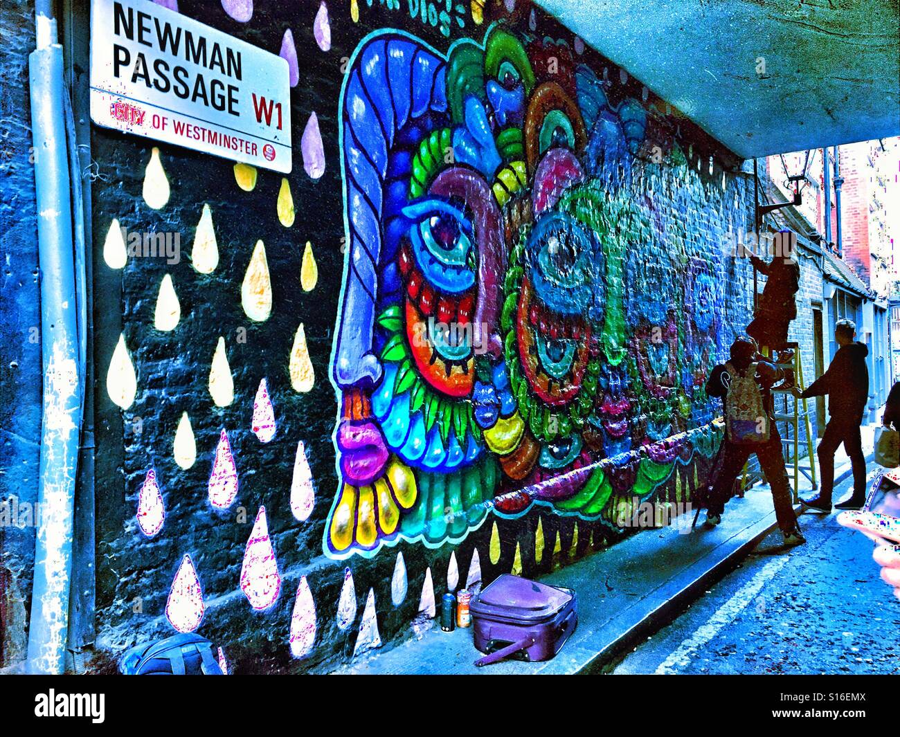Street art progress hi-res stock photography and images - Alamy