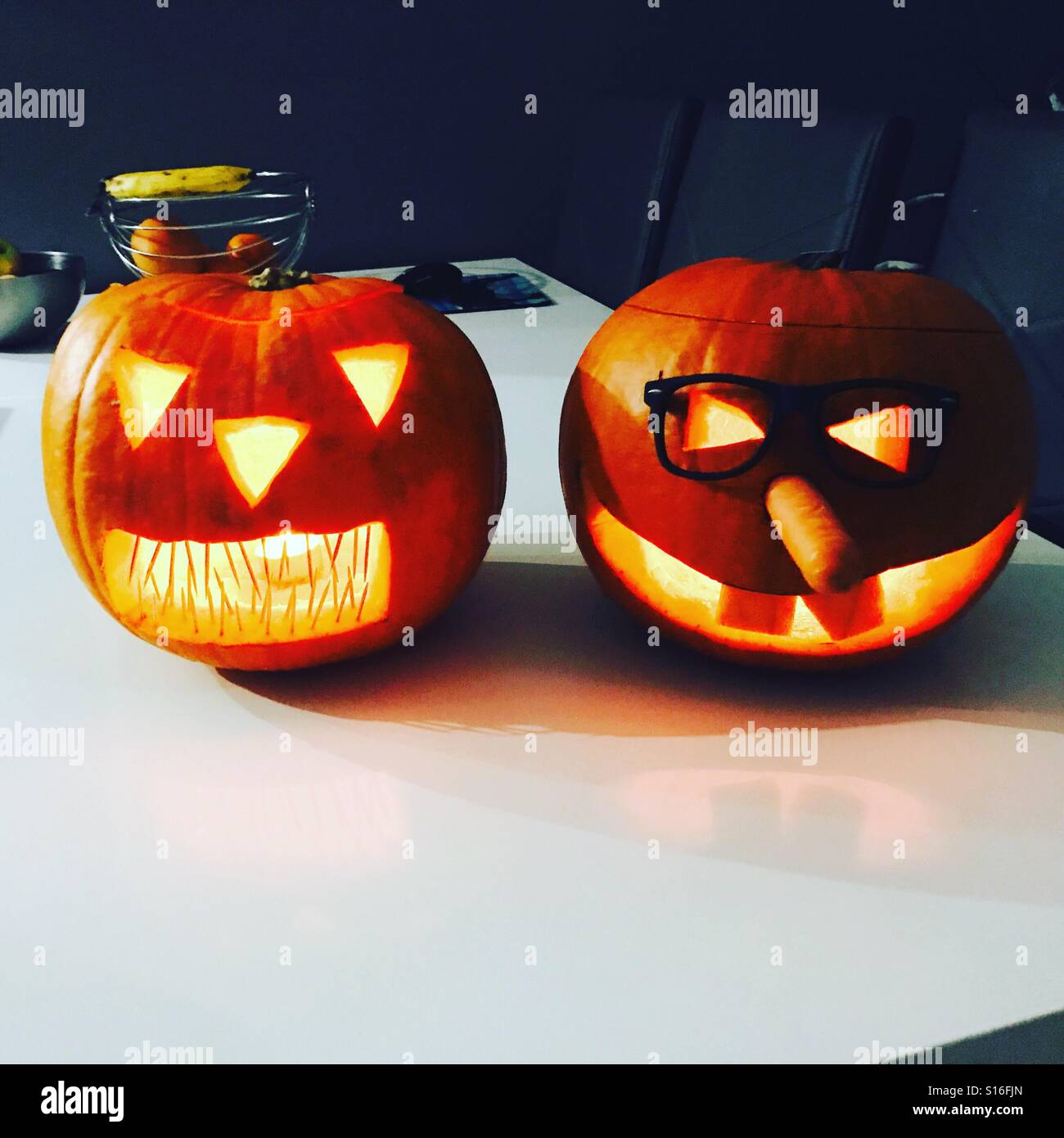 Pumpkin faces hi-res stock photography and images - Alamy