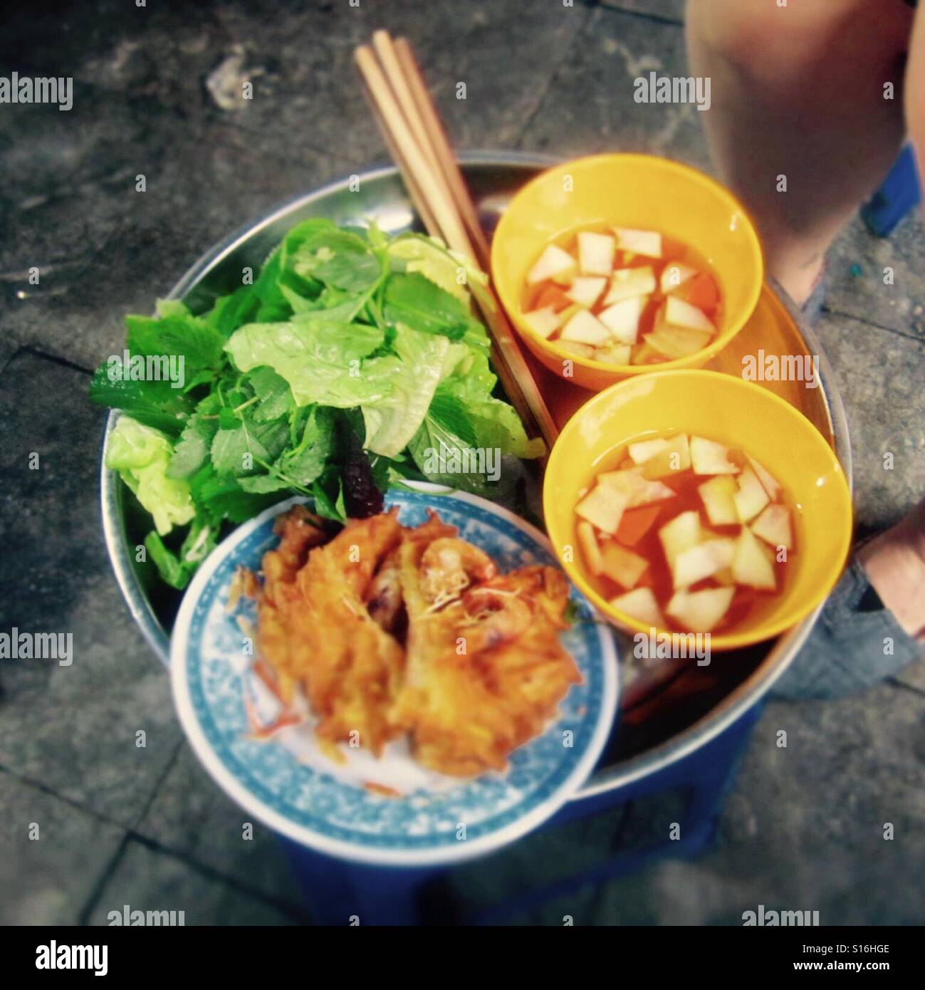 Vietnamese food plate hi-res stock photography and images - Alamy
