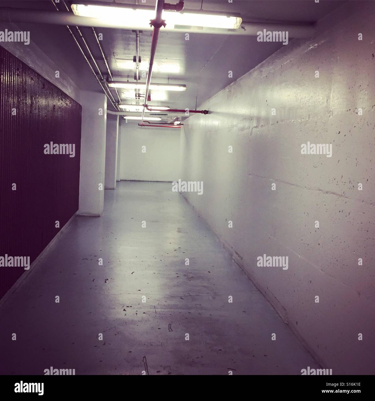 Underground pathway by K.R Stock Photo - Alamy