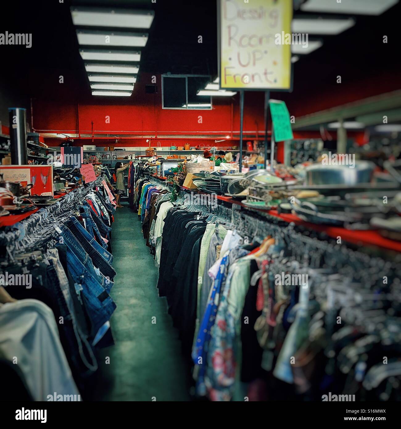 Thrift Store Clothes High Resolution Stock Photography and Images - Alamy