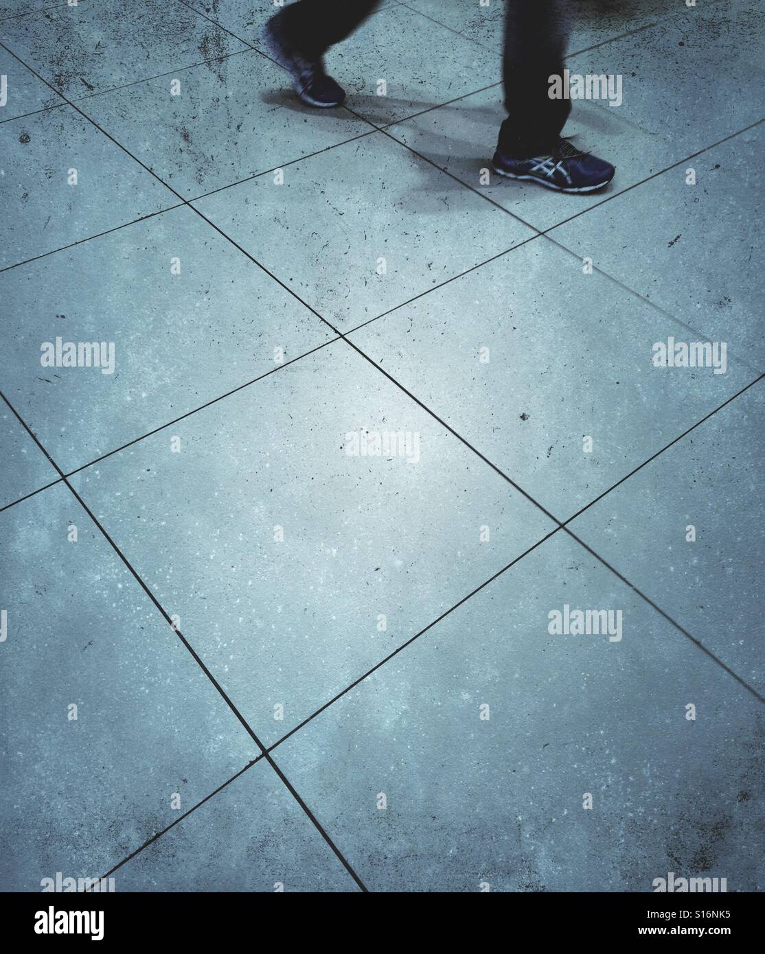 Feet walking urban path hi-res stock photography and images - Alamy