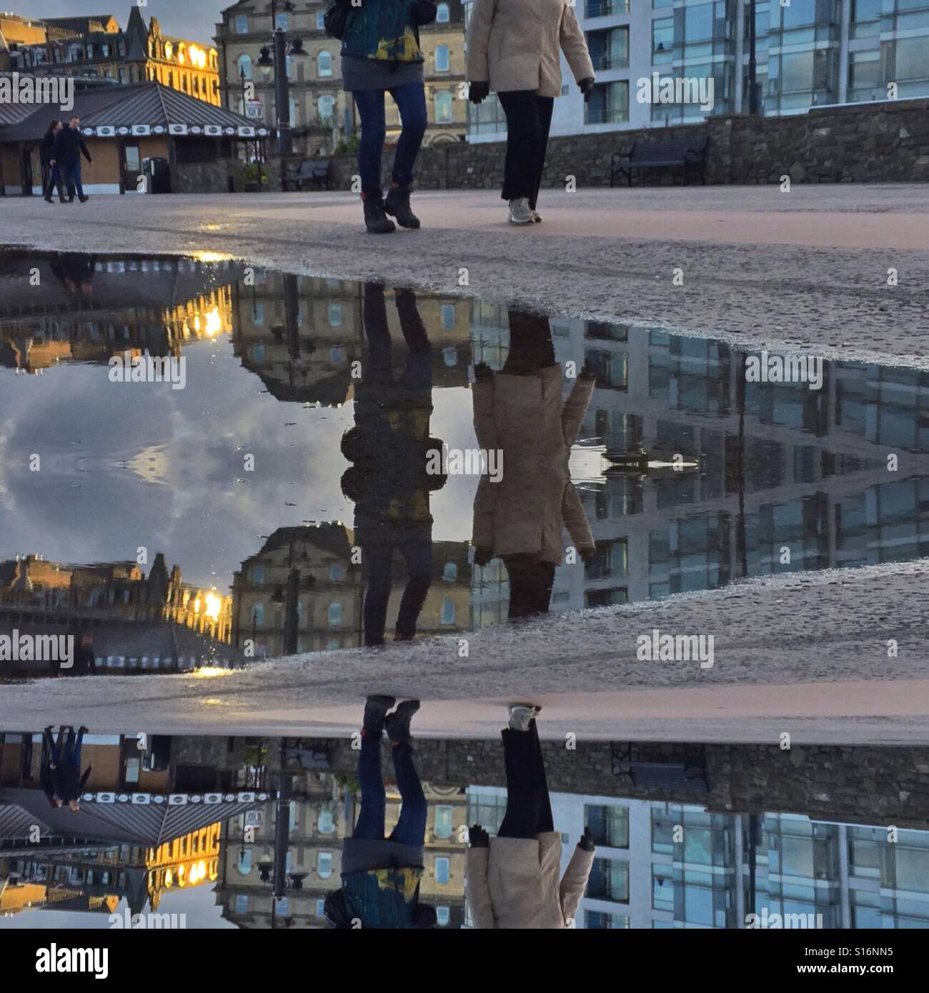 Mirror image of reflection Stock Photo - Alamy