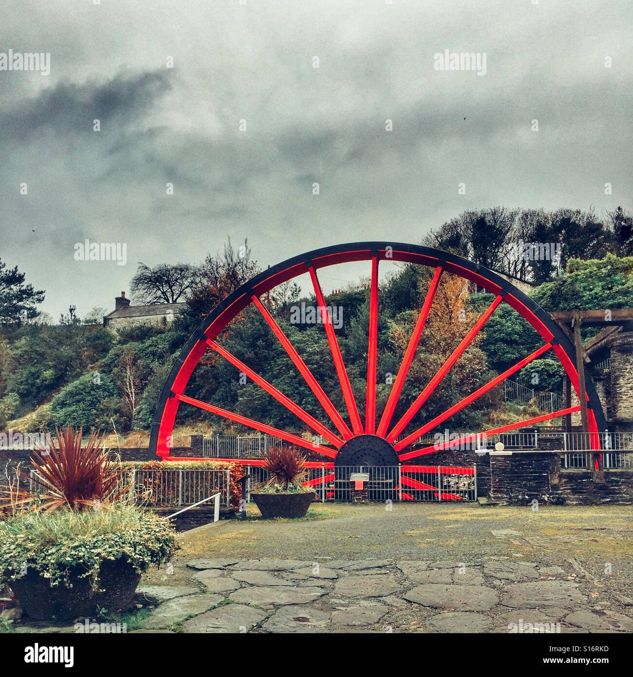 Ancient waterwheel hi-res stock photography and images - Alamy