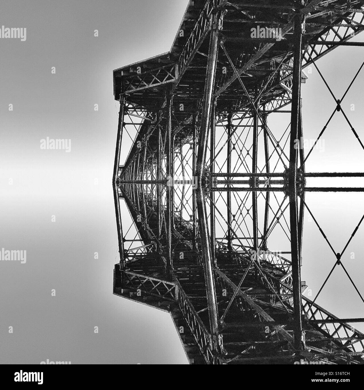 High abstract construction Stock Photo - Alamy