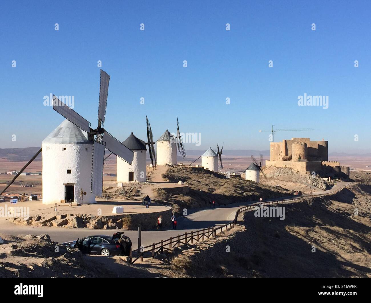 Don quixote and windmills hi-res stock photography and images - Alamy