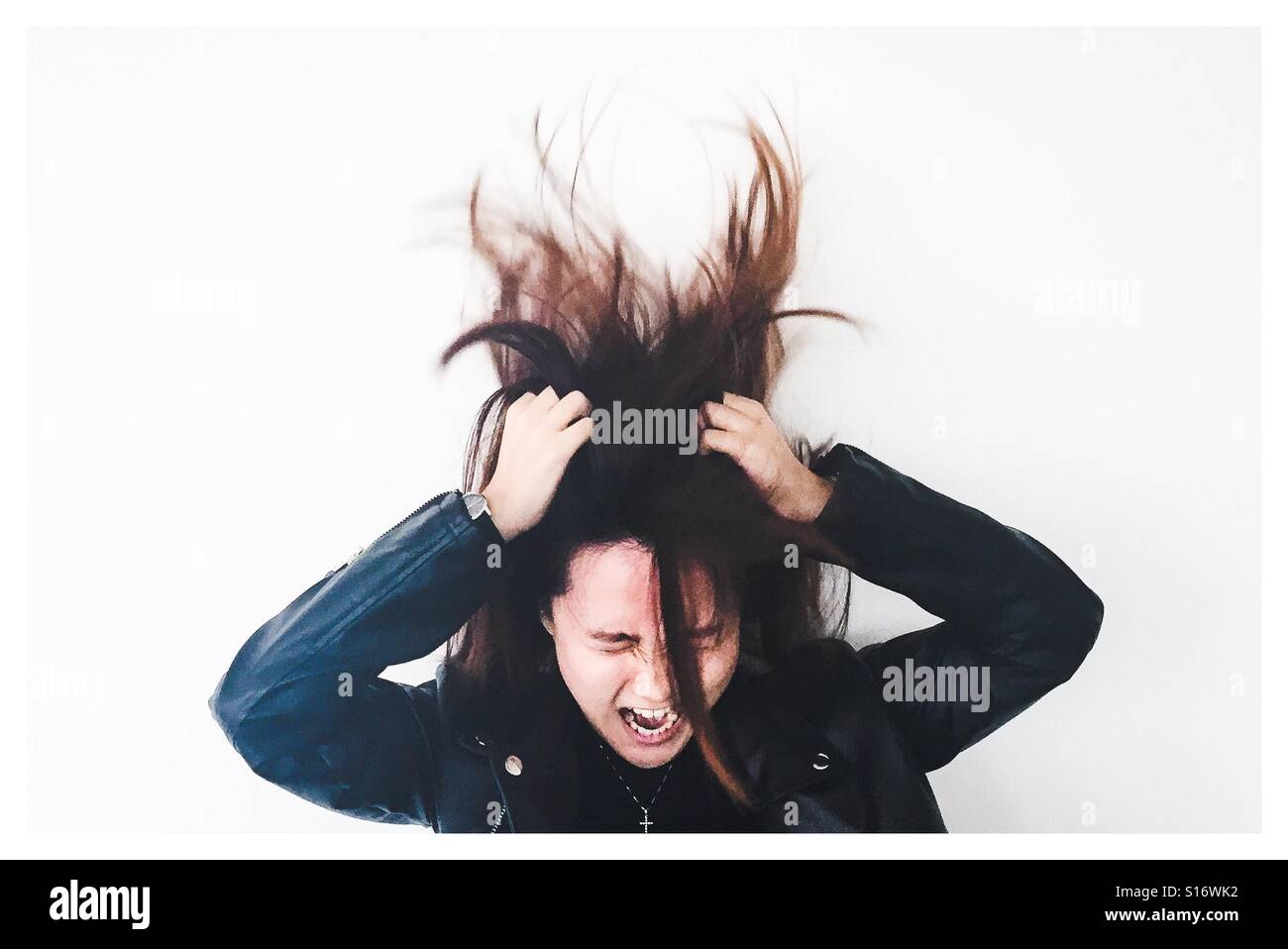 Rage scream hi-res stock photography and images - Alamy