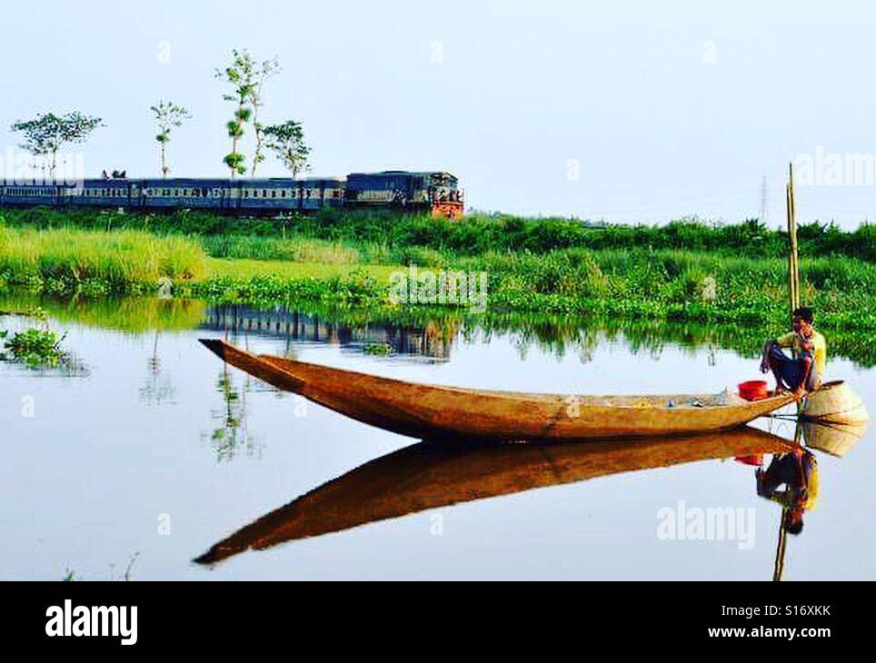 Train and boat hi-res stock photography and images - Alamy
