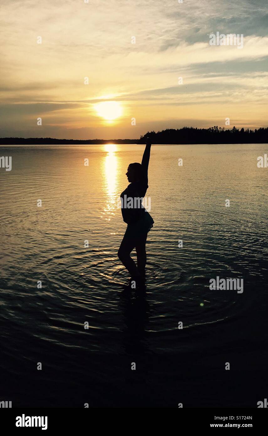 Reflective pose hi-res stock photography and images - Alamy