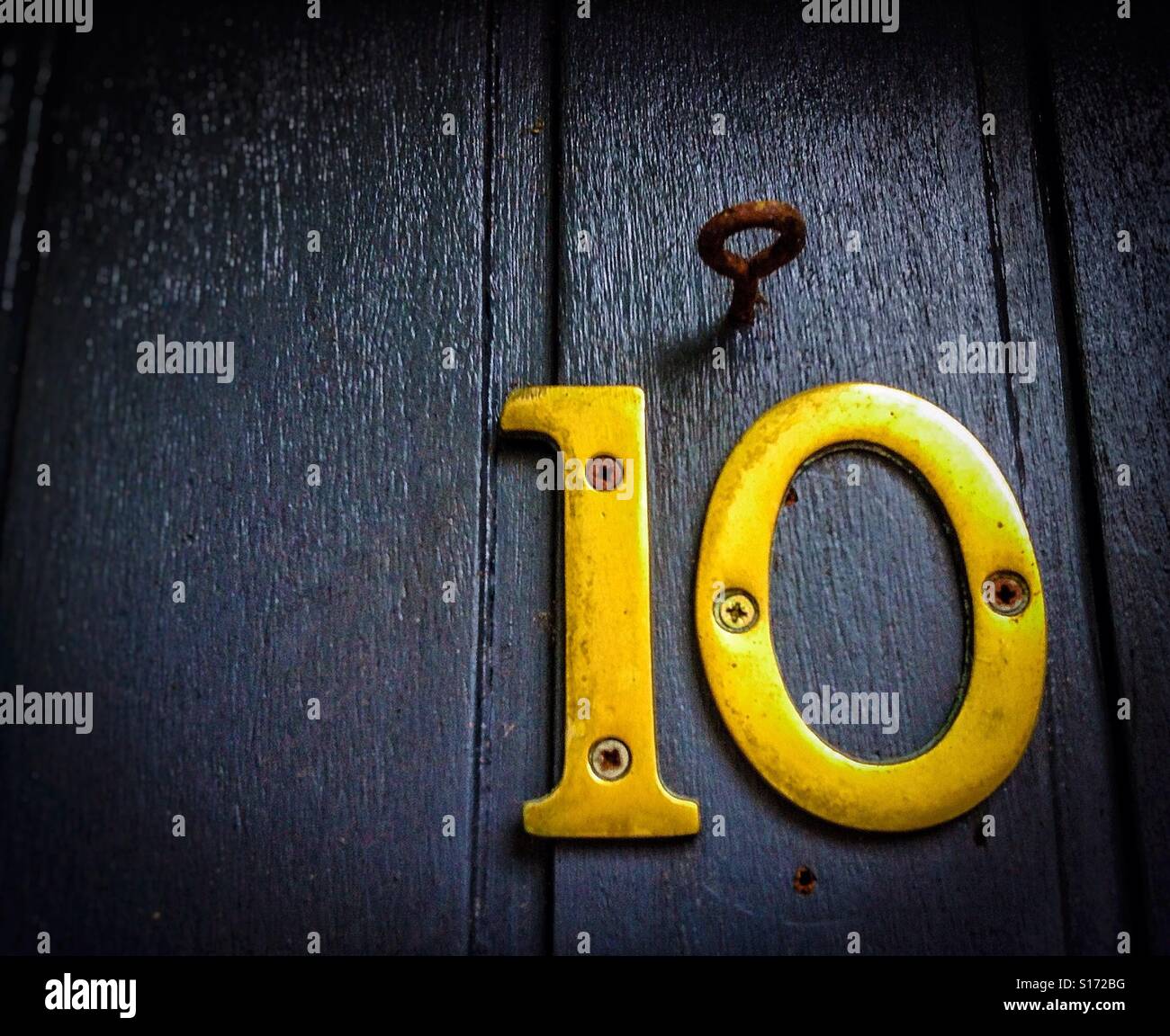 Number 10 door hi-res stock photography and images - Alamy