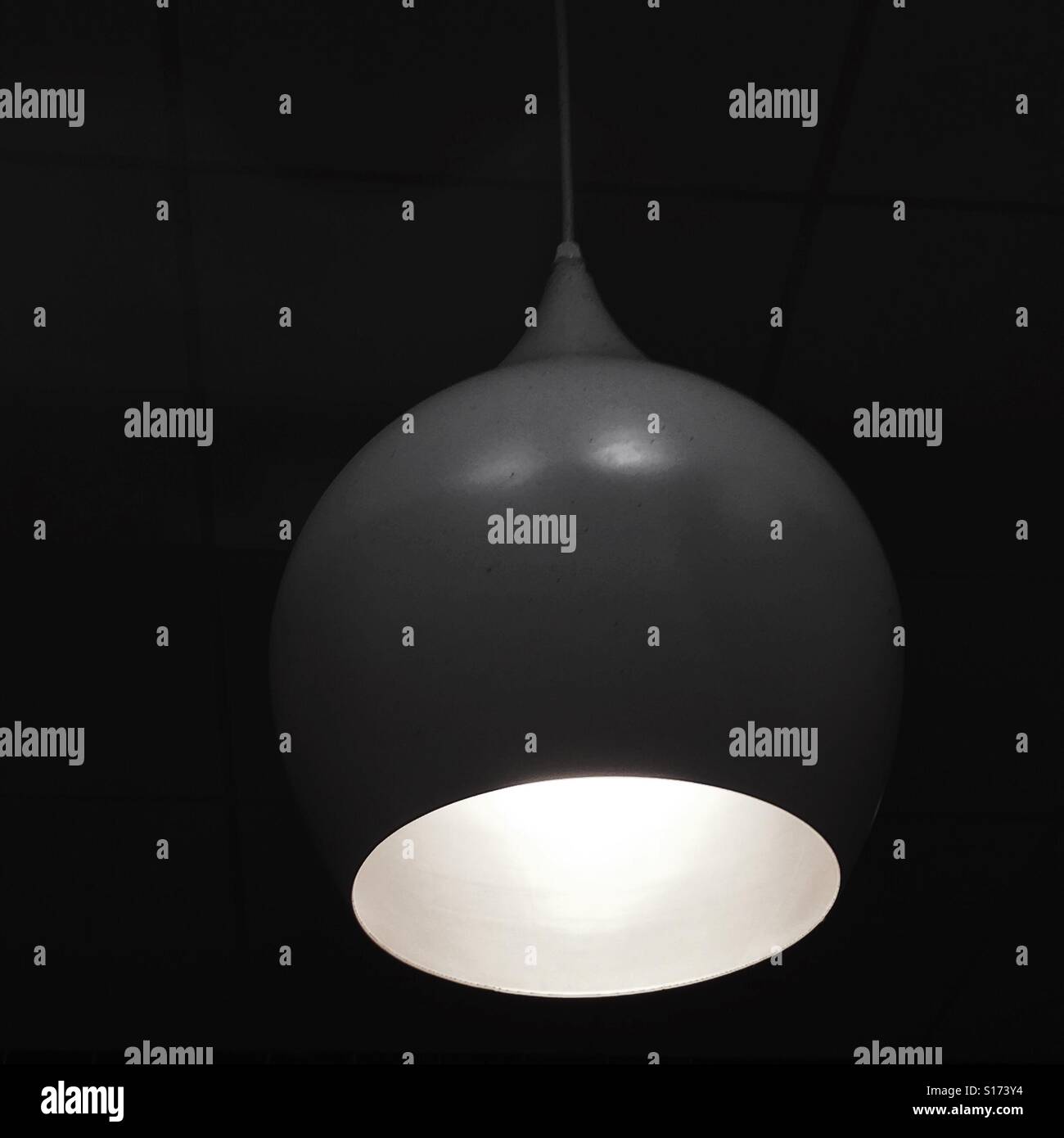 Modern light fitting Stock Photo - Alamy