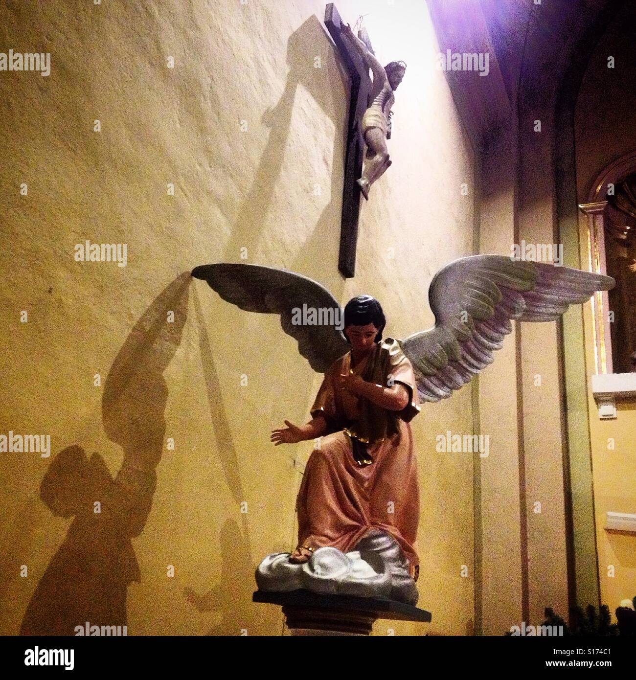 Shadow Of Crucified Christ High Resolution Stock Photography and Images - Alamy