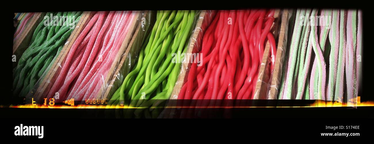 Strings sweets hi-res stock photography and images - Alamy