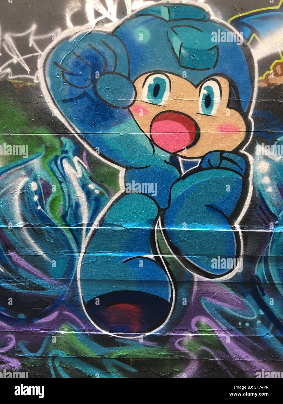 Artwork graffiti cartoon hi-res stock photography and images - Alamy