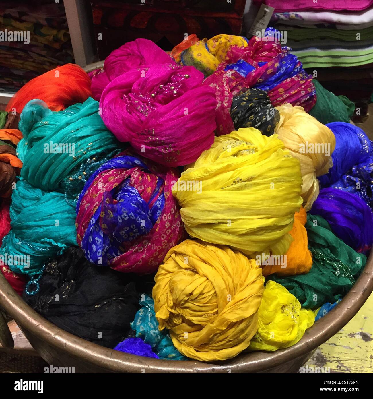 Indian scarves hi-res stock photography and images - Alamy