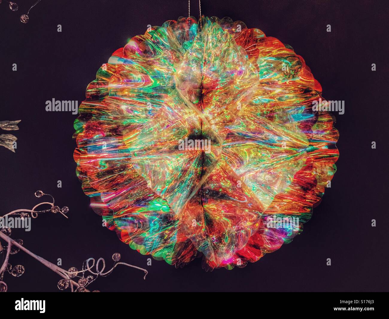 Multi colour christmas tree hi-res stock photography and images - Alamy