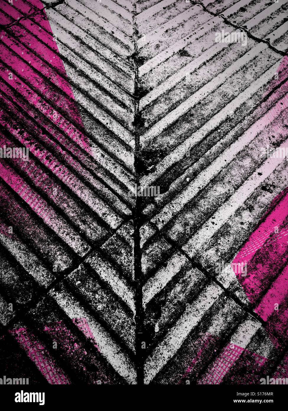 Pattern on concrete hi-res stock photography and images - Alamy