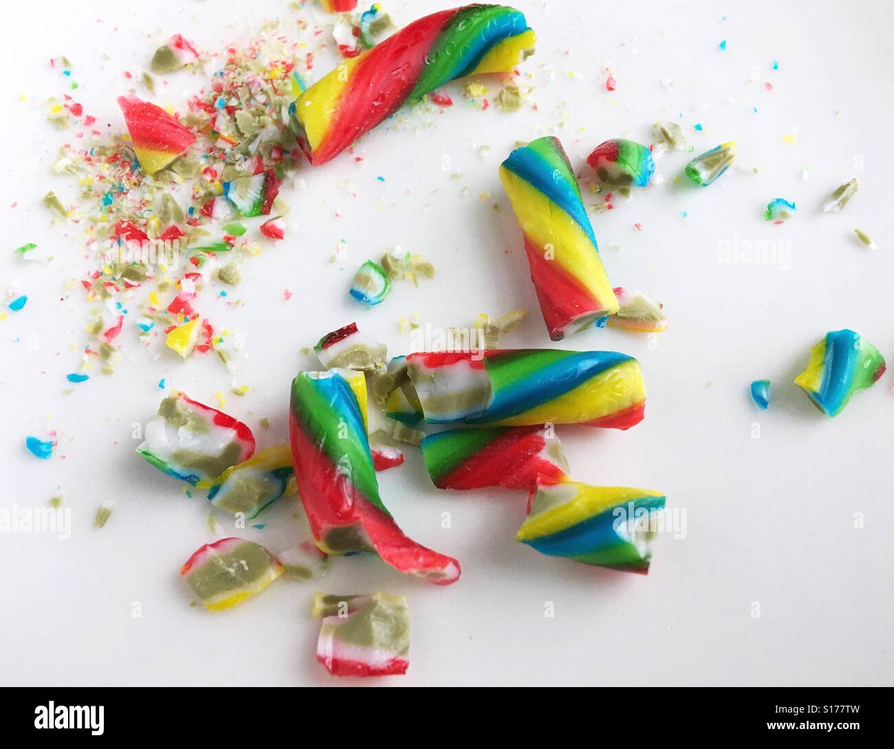 Rainbow candy hi-res stock photography and images - Alamy