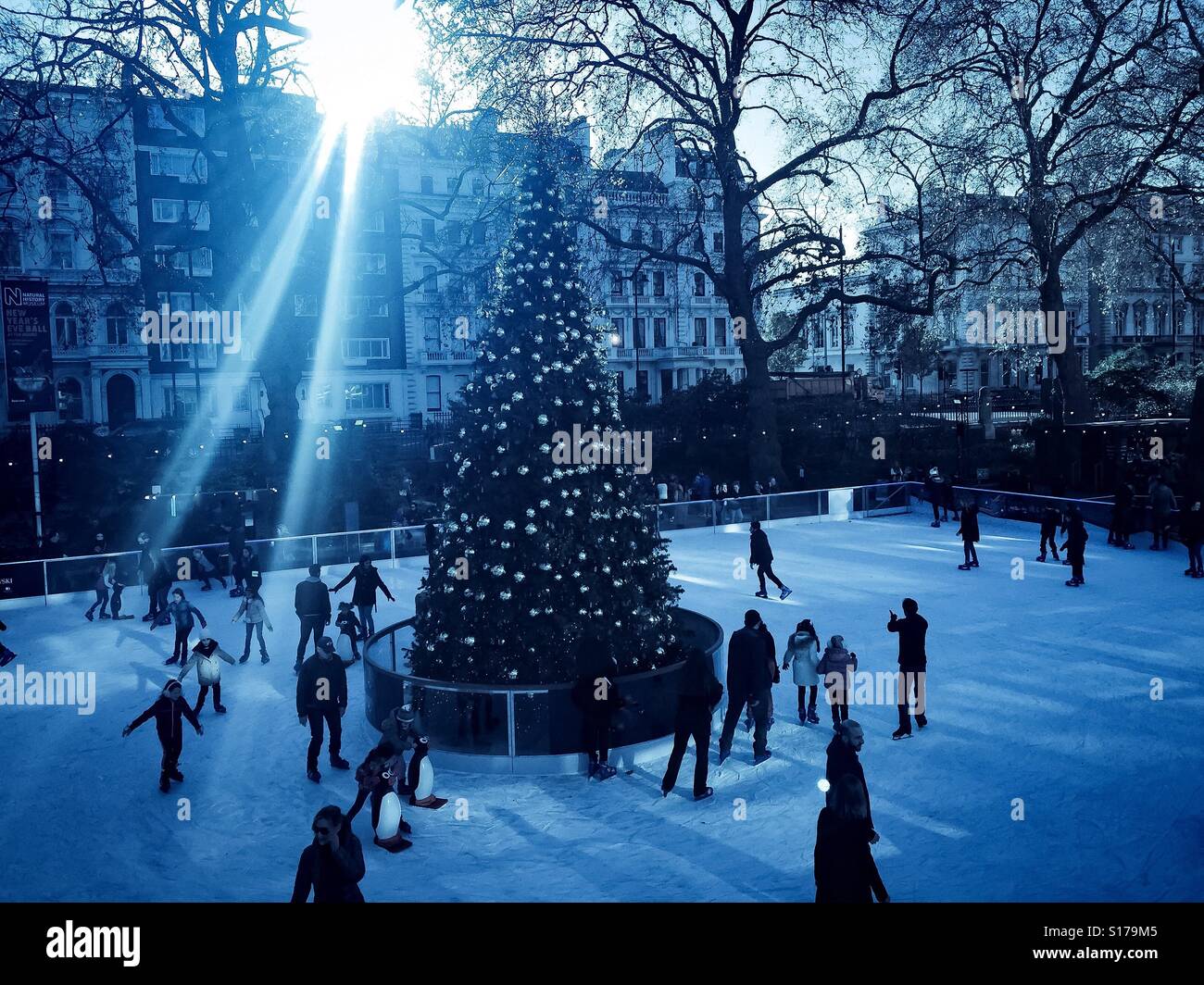 Natural History Museum Ice Rink High Resolution Stock Photography and ...