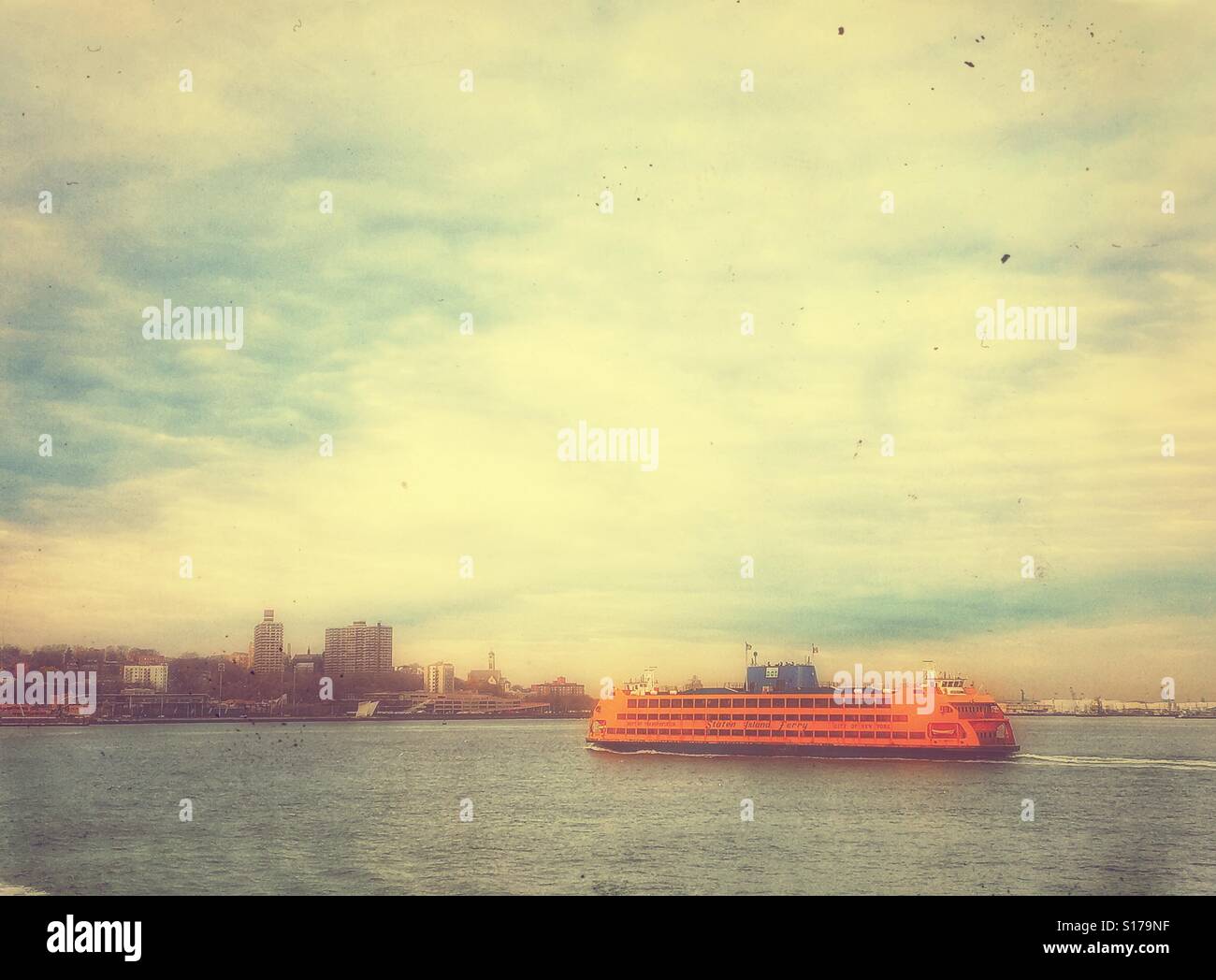 Vintage ferry island hi-res stock photography and images - Alamy