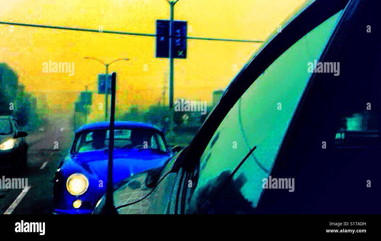Car behind hi-res stock photography and images - Alamy