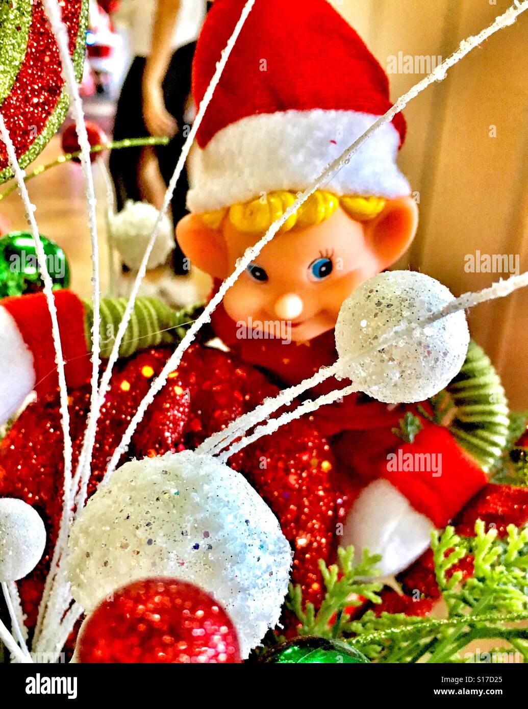 Santas elves hi-res stock photography and images - Alamy