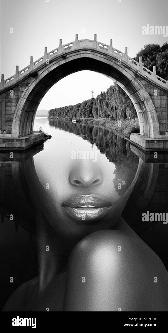 Skin bridge Black and White Stock Photos & Images - Alamy