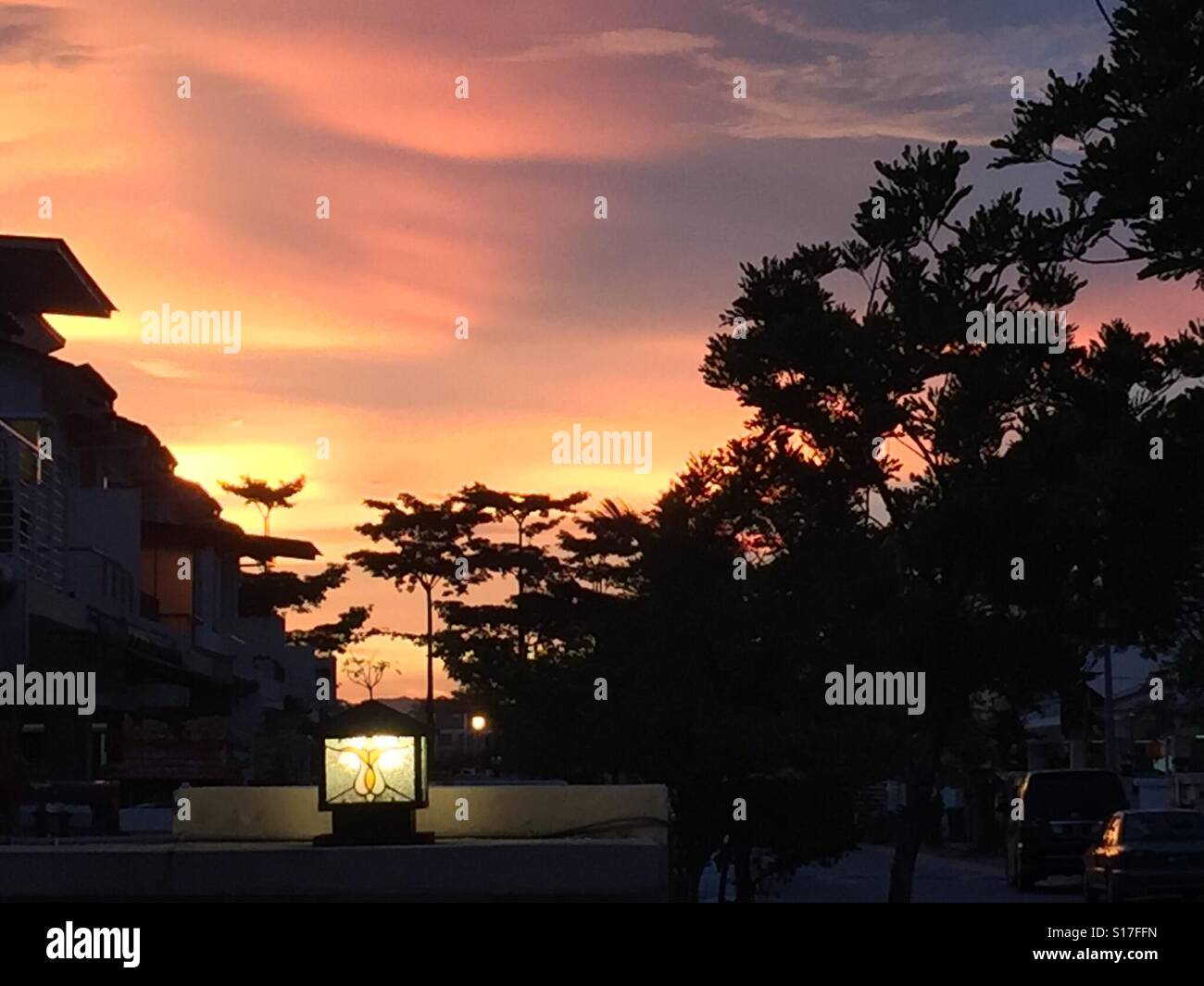 Tropical dusk hi-res stock photography and images - Alamy