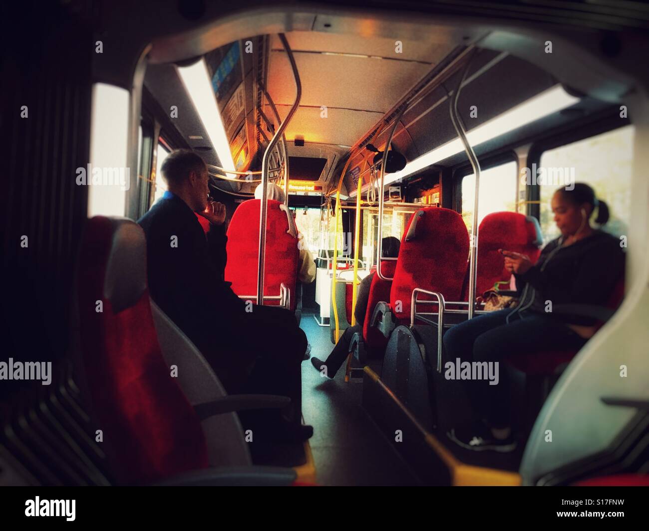 Bus city ride hi-res stock photography and images - Alamy