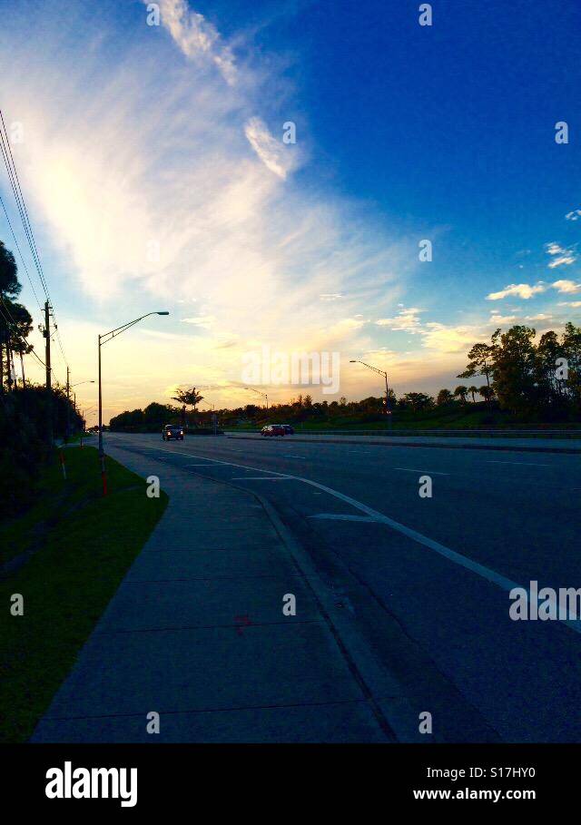 Streets of Florida Stock Photo - Alamy